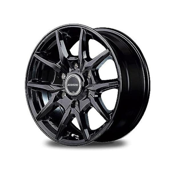 商品説明□ホイール ●モデル：MID WHEELS KG-25 (エムアイディーホイールズ ケージー25) ●サイズ：15x6J インセット33 6H-139.7 ●カラー: ブラック ●規格：VIA/JWL/JWL-T適合品 ●付属品：セ...
