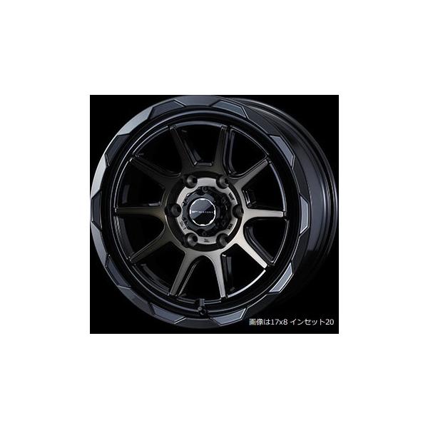 商品説明□ホイール ●モデル：WEDS ADVENTURE MUDVANCE06 (ウエッズアドベンチャー マッドヴァンス06) ●サイズ：15x6J インセット33 6H-139.7 ●カラー：ブラックポリッシュ/ブロンズクリア ●規格：...