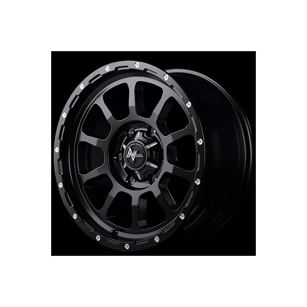 商品説明□ホイール ●モデル：NITRO POWER M10 PERSHING (ナイトロパワー エムテン パーシング) ●サイズ：16x6.5J インセット38 6H-139.7 ●カラー：セミグロスブラック/マシニング ●規格：VIA/...
