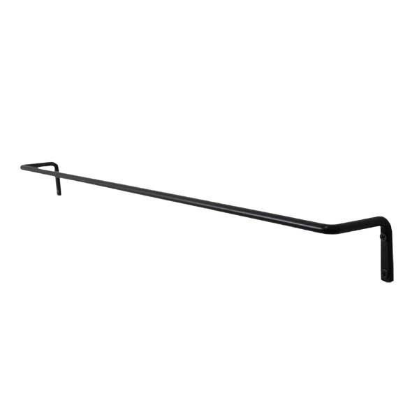 商品コード：63048シンプルなデザインがスタイリッシュな雰囲気です。タオルハンガーにしたり、小物の空間収納など使い方は様々です。取り付けはビスで4箇所固定します。サイズはSとLの2サイズございます。カラーはブラックとアンティークゴールドの...