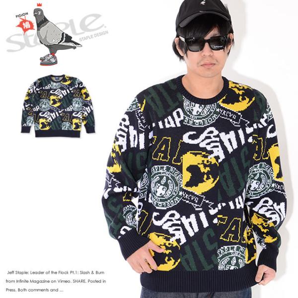 ■商品説明1997年にニューヨークにて立ち上がったデザイナーストリートブランドSTAPLE DESIGN。様々な分野でデザイナーとして名を馳せるジェフ・ステイプル主宰のSTAPLEは、ストリートファッション好きにとってマストブランドです。こ...