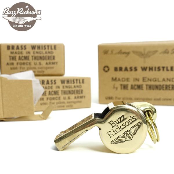 　BuzzRickson's(バズリクソン)より ブラスホイッスル Brass Whistle のご紹介です。米空軍パイロットの標準装備品でもある「サバイバルホイッスル」です。救援信号などパイロットには欠かす事の出来ない装備品です。A-2や...