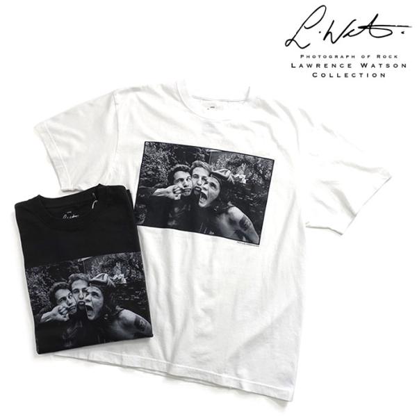 　LAWRENCE WATSON (ローレンス ワトソン)の 半袖 アーティスト フォト Tシャツ Artist Photo T-Shirt "RED HOT CHILI PEPPERS LONDON AUGUST 1985"のご紹介です。...