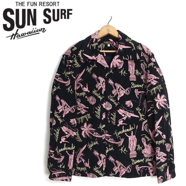 　SUNSURF(サンサーフ) より 長袖 コーデュロイシャツ アロハシャツ CORDUROY SHIRT "HISTORICAL EVIDENCE" のご紹介です。アロハシャツの自由で開放的なムードに、コーデュロイならではの柔らかさと深み...