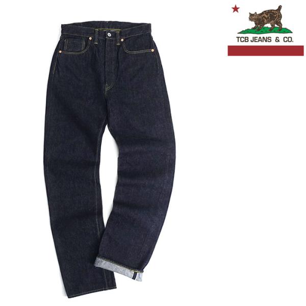 　TCB jeans(TCB ジーンズ)のS40's jeans デニム 大戦モデルのご紹介です。WW2による物資統制は多くの仕様変更を余儀なくされました。バックシンチの省略に始まり、リベット補強の制限、バックポケットの飾りステッチの廃止な...