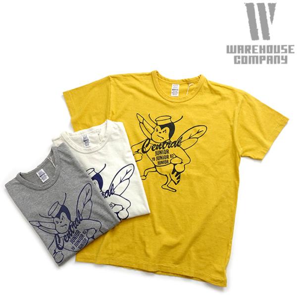 　WAREHOUSE(ウエアハウス)よりセコハン 半袖 Tシャツ "CENTRAL" 2ND-HAND SERIESのご紹介です。アメリカで着込まれた古着（2nd hand ）のような風合いを目指してつくられたレーベルである、2nd han...