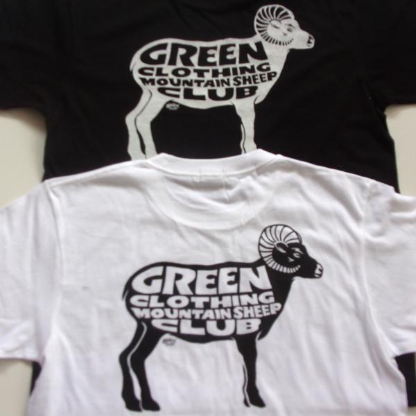 【発売日：2024年07月20日】2025SS GreenClothing Tee   グリーンクロージング Tシャツ　￥ 4,180 TAX IN　（￥3,800+tax） 柄：#2.Mountain Sheep ClubSize:M,L...