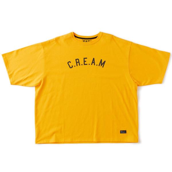 【発売日：2026年04月26日】FAT（エフエーティー）　CREAM　￥13,200 (Inc.Tax)No　F32610-CT13Quality　13oz 天竺Composition　綿100%Color　BLACK WHITE YEL...