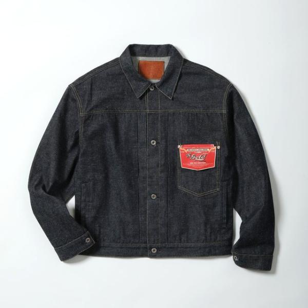 【発売日：2026年01月02日】GOLD / ゴールド　GL15860N   RECYCLED WASTE SUVIN COTTON YARN 11.5oz. DENIM BLOUSE WWII MODEL　￥47 ,300 (税込み)　...