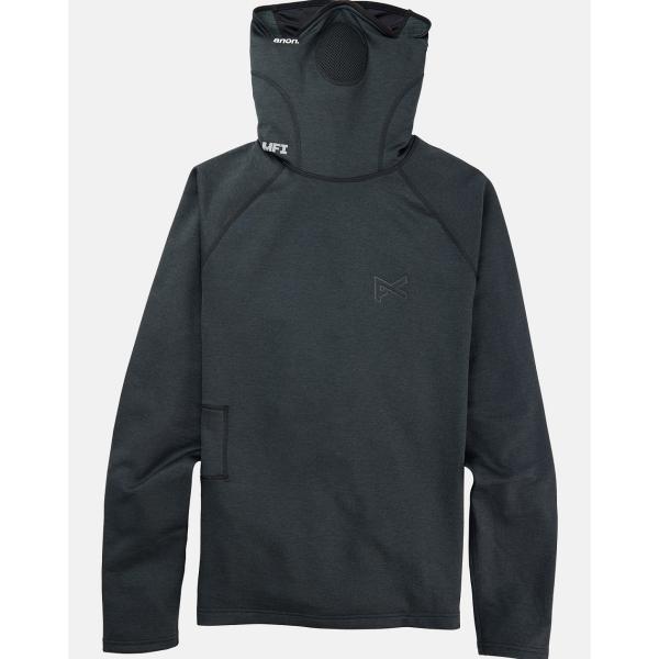 ANON MFI MIDWEIGHT LONG SLEEVE CREWNECK / アノン　ミッドウェイト ロングスリーブ クルーネック品番 W24JP-237671税込 \ 15,400ゴーグルと隙間なく連結できるMFIフェイスマスク一体...