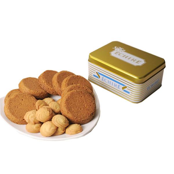 人気のガレットと、サクサクとした食感があと引く美味しさのサブレ ヴァニーユをオリジナル缶にセットしました。※代理購入となります。ご了承ください。