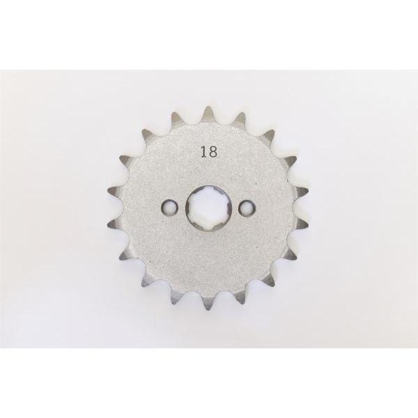 ・チューニングステージに合わせたファイナルセッティング用に・歯数を大きくすると最高速タイプ、小さくすると加速タイプにセッティングできます・420(ノーマルと同サイズ)チェーン用※ノーマルは15T