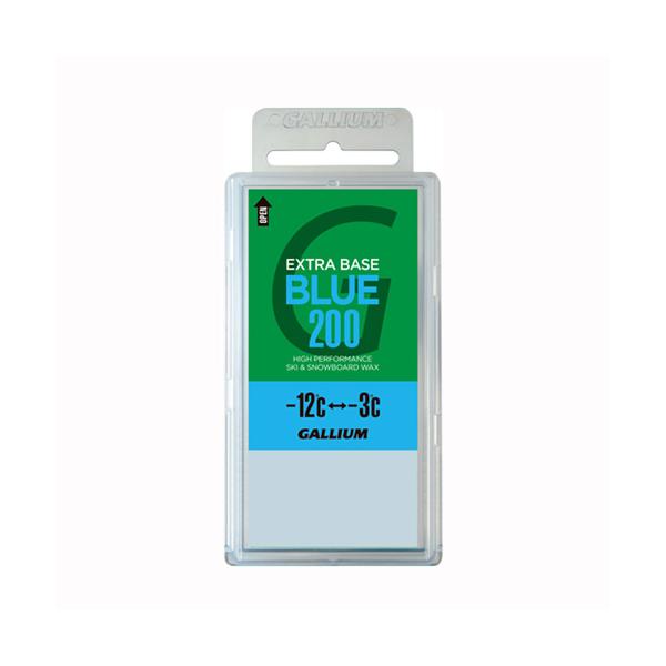 EXTRA BASEシリーズ■200g■-12℃〜-3℃■全雪質■シーズン前のベースワックスや、HYBRID HF・滑走シリーズのベースワックスとして使用。快適な滑りをキープするには、持続性が大事！！パラフィン（ベース）ワックスの特徴・主原...