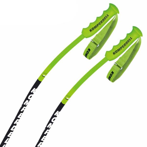 KOMPERDELL　ポール・ストック■NATIONALTEAM CARBON SUPER-GSizes120-140 cmFeatures:・race grip Duplo・race strap・carbon,径16/10 mm, ben...