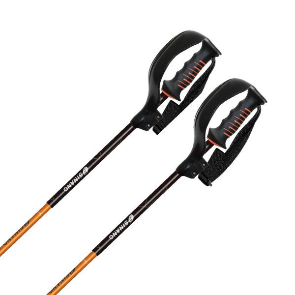 SINANO シナノ スキーポール・ストック■CK-14 ボーグ付き■COLORオレンジ/ORG(#22P-32ORG)■SIZES110cm/113cm/115cm/117cm/120cm/123cm/125cm/127cm/130cm■...