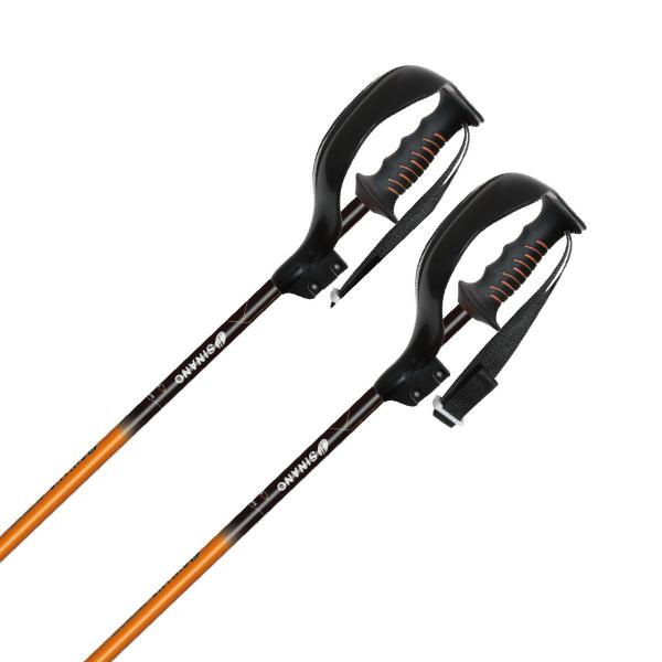SINANO シナノ ジュニア スキーポール・SLストックSL-16ボーグ付き■COLORオレンジ/ORG(#22P-39ORG)■SIZES95cm/100cm/105cm/110cm/115cm■重量約342g/本(105cmモデル)■...
