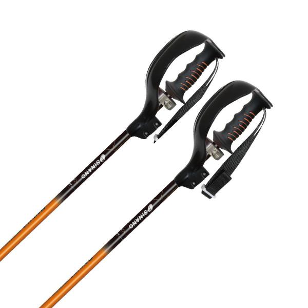 SINANO シナノ ジュニアスキーポール・SLストックSL-Jr ATTACKER SET〔アタッカーセット〕■COLORオレンジ/ORG(#22P-40ORG)SLアタッカー■SIZES95cm/100cm/105cm/110cm/11...