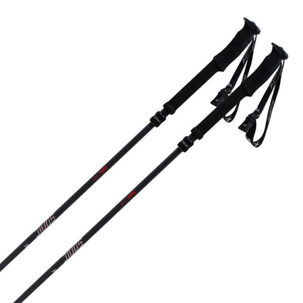 SWIX スウィックス ポール・ストック・ソニック R1 / AR112-E0シャフト100％フルカーボングリップマルチハンドルリングレッドミディアム75mmチップRDHHSBサイズ105cm〜130cm(アジャスタブル)