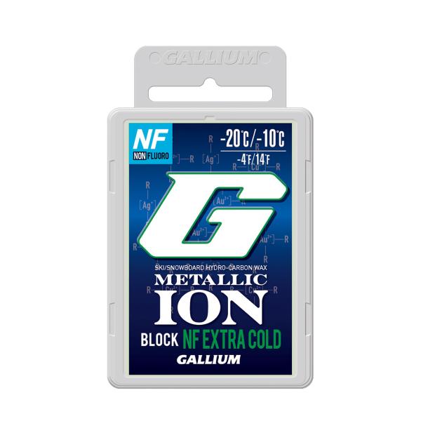 GALLIUMガリウムワックス■GS5012/METALLIC ION_BLOCK NF EXTRA COLD 50g〔発単6〕NON FLUOROCARBON WAXフッ素を使用しない新しいタイプのレーシングWAXMETALLICIONに...