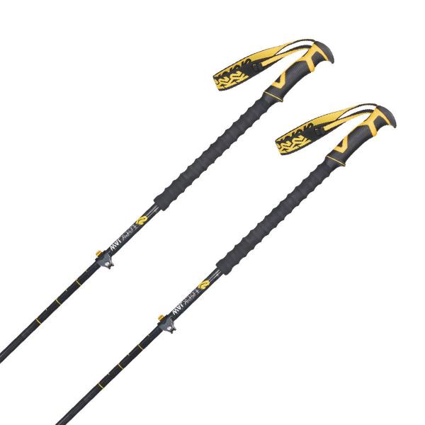 K2 ケーツース キーストック・ポール■LOCKJAW CARBON PLUS　ロックジョーカーボンプラス長さ：105-140cm（調整可能）シャフト：Adjustable Carbon Webグリップ：Freetour Grip W/Em...