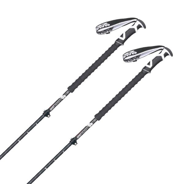 K2 ケーツー スキーストック・ポール■LOCKJAW CARBO　ロックジョーカーボン長さ：90-130cm、105-145cm（調整可能）シャフト：Adjustable Carbon Upper/7075 Aluminum Lowerグ...