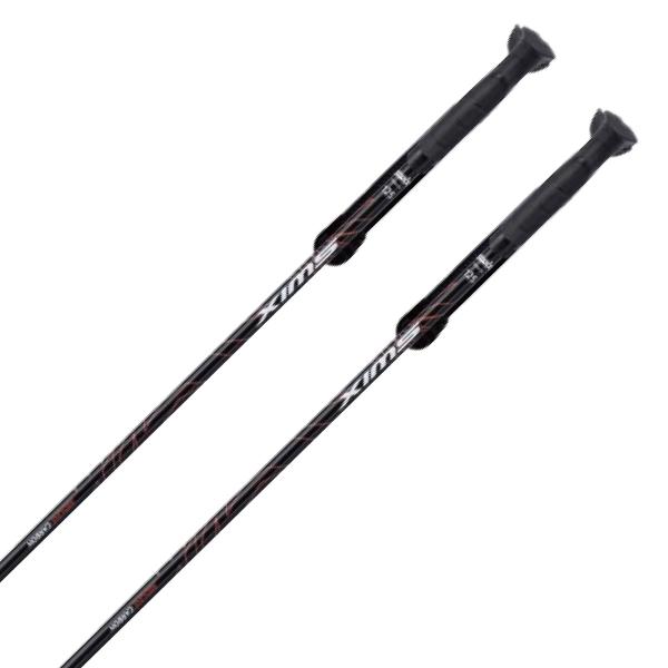 SWIX スウィックス スキー ポール ストック■レッドライン フェニックス カーボン / 25010-23-10000シャフトカーボングリップアドタブ付き DD4 ダブルモールドグリップリングスタンダードリングチップRDHH039REサイ...