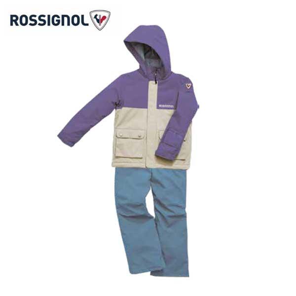 ROSSIGNOL ロシニョール スキーウェア 上下セット■RLMJS04JR GIRL SUITジュニア ガール スーツ耐水圧：10,000mmファンクション・DETACHABLE HOOD・HEM ADJUSTER・FOOD ADJUS...