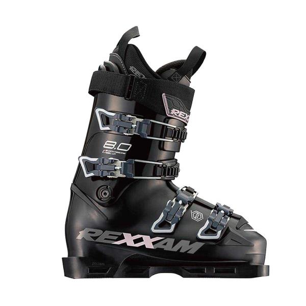 REXXAM レクザム スキーブーツ■XX 8.0フレックス（硬さ）：90ラスト（幅）：AUTO FIT-M/96-102mmCOLOR・BLACKSIZE・220-285SHELL・PO/TPUFORWARD LEAN ANGLE・14....