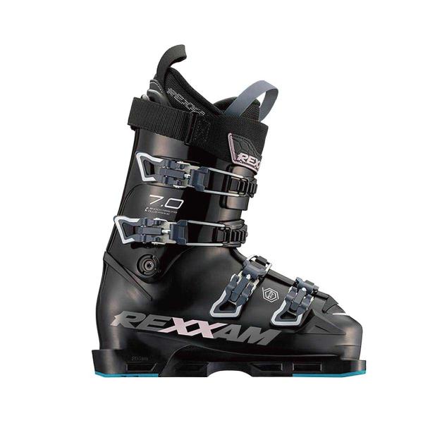 REXXAM レクザム スキーブーツ■XX 7.0フレックス（硬さ）：90ラスト（幅）：AUTO FIT-M/96-103mmCOLOR・BLACKSIZE・220-285SHELL・PO/TPUFORWARD LEAN ANGLE・14....