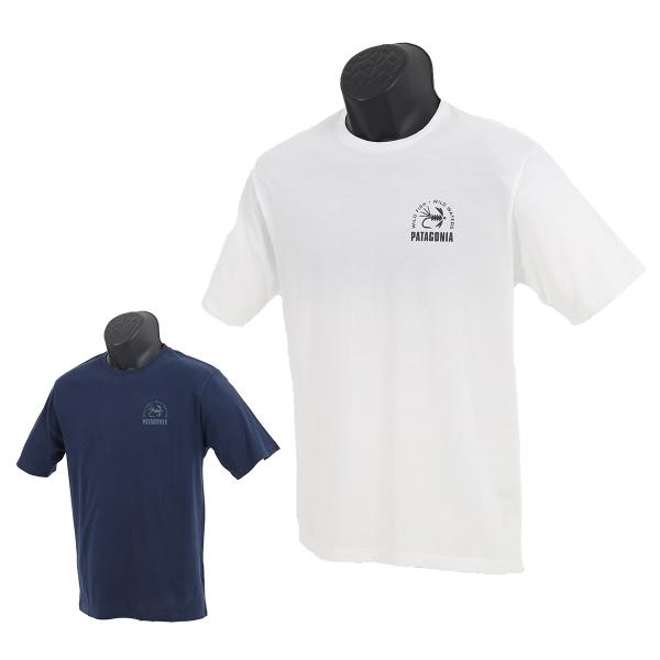 patagonia  パタゴニア ウェア / Ｔシャツ37412 / M's Soft Hackle Organic T-Shirtカラー・NENA・WHIサイズ：XS/JPS