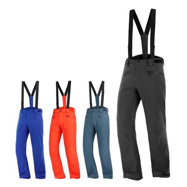 SALOMON サロモン スキーウェア パンツ メンズ■EDGE PANT M素材パッド部:100%ポリエステルライナーの切り替え部分:100%ポリエステル下部:91%ポリエステル,9%ポリウレタンファンクション・AdvancedSkin ...