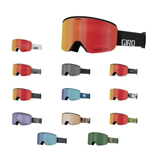 GIRO ジロ スキーゴーグル■AXIS アクシスカラー：レンズ（可視光線透過率）■BLACK WORDMARK ：VIVID Ember（35%）■WHITE WORDMARK ：VIVID Ember（35%）■GREY WORDMAR...