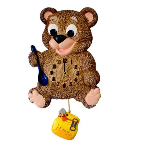 Made In Germanyのウォールクロックです。●サイズ：１９ｃｍ（幅）×２7ｃｍ（高さ）●材質：セラミック、メタル●色：ホワイトベース、マルチカラー●ムーブメント：クォーツ●電源：単３電池×１●Terrastudio製●保証期間：１...