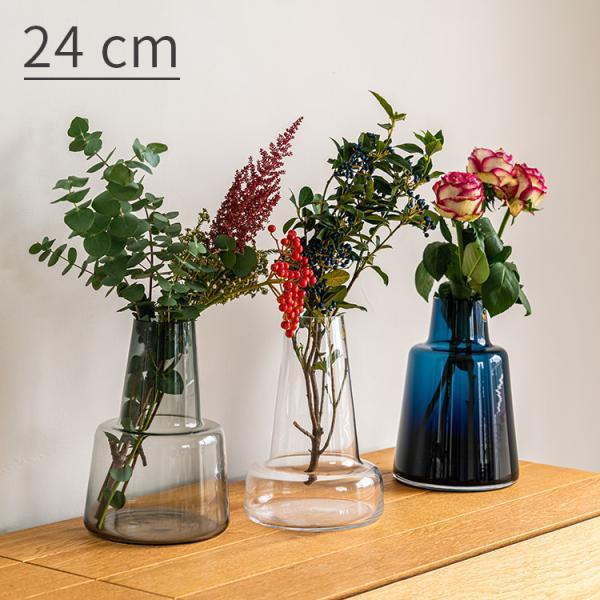 商品サイズ直径165×高さ240（mm）重量約1.2（kg）材質ガラスカラークリア / ターコイズ / スモーク※スモークは生産ロットにより色味が商品画像と違うことがあります。生産国ポーランド変更について2021年 12月20日：スモークの...