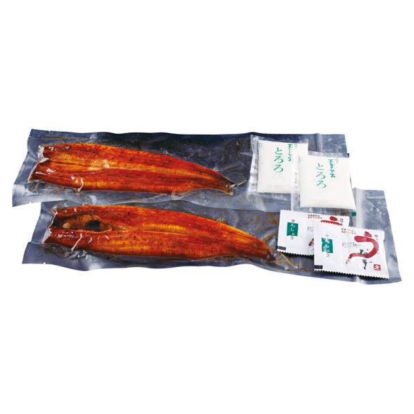 まるごと1尾の愛知県産うなぎを香ばしい蒲焼に。専用のとろろとたれ・山椒を詰め合わせました。内容:うなぎ1尾（110g）・とろろ（50g）・たれ（10ml）・山椒×各2アレルギー:小麦賞味期限:製造日より冷凍保存で約365日箱サイズ:約210...