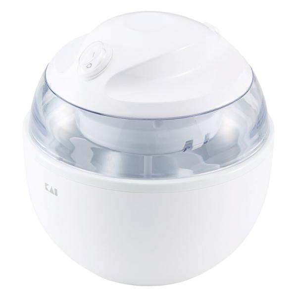 独自の羽が材料をじっくり万遍なく撹拌し、ほどよく空気を含んだ濃厚かつなめらかなアイスクリームがつくれます。お好みの材料で、好きな時に好きなだけご自宅でお手軽に手作りアイスを楽しめます。内容:本体（約300ml）（約160×160×165mm...