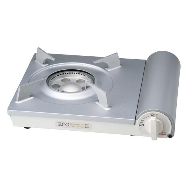 無駄なくガスを消費するヒートパネル方式。点火つまみもつまみやすく、操作しやすいデザインです。大きな鍋も使用可能。内容:本体（約274×334×89mm）×1材質:鋼板・耐熱アルミダイカスト・ABS箱サイズ:約347×280×94mm（入）/...