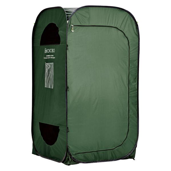 縦横2Wayで使えるコンパクトな防災テント。透けにくいシルバーコーティングのためプライバシーが守れて、着替えやトイレも安心です。側面には内側から開く窓付きで、テント内の換気に便利です。内側のホルダーにはトイレットペーパーやタオル、テント内上...