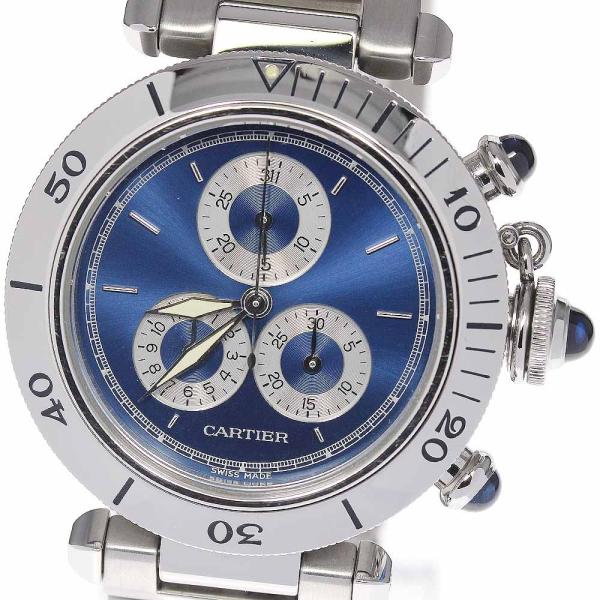 Cartier ☆保証書付き【CARTIER】カルティエ パシャC クロノリ Cartier ☆保証書付き【CARTIER】カルティエ パシャC クロノリ