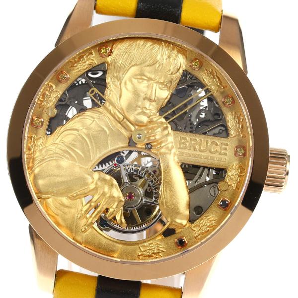 ■商品情報ブランド：　メモリジン/MEMORIGIN対象：　メンズ素材：　SS/GP × 革文字盤色：　ゴールドムーブメント：手巻きRef.No：　MO1005Gシリアル：F-0**付属品：保証書（カード）ケースサイズ(ｗ)：約 43mmベ...