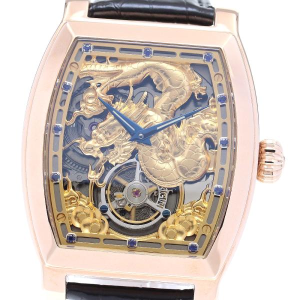 ■商品情報ブランド：　メモリジン/MEMORIGINモデル名：　ゾディアック対象：　メンズ素材：　SS × 革文字盤色：　スケルトンムーブメント：自動巻きRef.No：　4894379440248シリアル：02*付属品：なし(本体のみ)ケー...