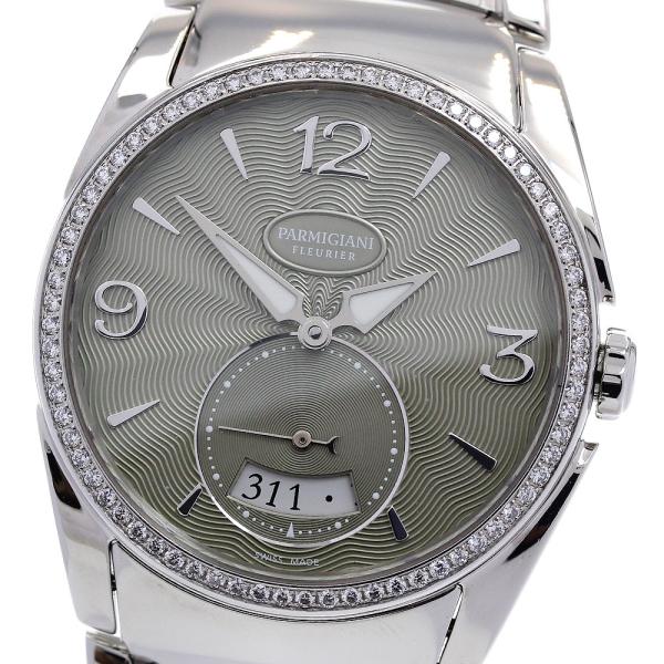 ■商品情報ブランド：　パルミジャーニフルリエ/PARMIGIANI FLEURIERモデル名：　トンダメトロポロタン対象：　レディース素材：　SS × SS文字盤色：　グリーンムーブメント：自動巻きRef.No：　RFC273-006560...