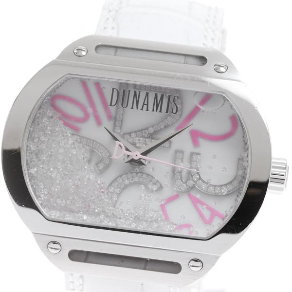 ■商品情報ブランド：　デュナミス/DUNAMISモデル名：　スパルタン対象：　メンズ素材：　SS × 革文字盤色：　ホワイトムーブメント：自動巻きRef.No：　SP-S23シリアル：D0***付属品：なし(本体のみ)ケースサイズ(ｗ)：約...