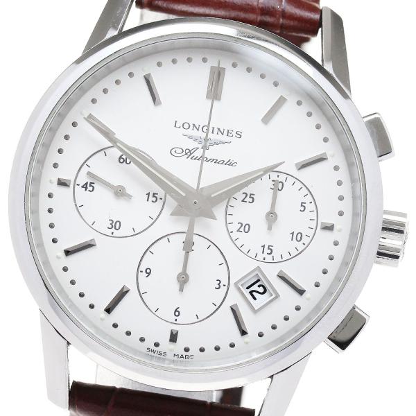 ■商品情報ブランド：　ロンジン/LONGINESモデル名：　ヘリテージ コラムホイール対象：　メンズ素材：　SS × 革文字盤色：　シルバームーブメント：自動巻きRef.No：　L2.749.4シリアル：4005****機能・特徴：デイト、...