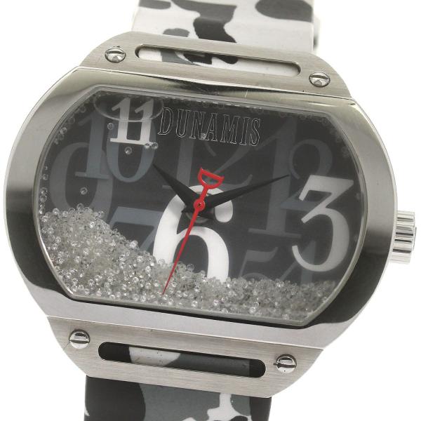 ■商品情報ブランド：　デュナミス/DUNAMISモデル名：　スパルタン対象：　メンズ素材：　SS × ラバー文字盤色：　ブラックムーブメント：自動巻きRef.No：　SP-CSW1シリアル：D12**付属品：保証書（カード）ケースサイズ(ｗ...