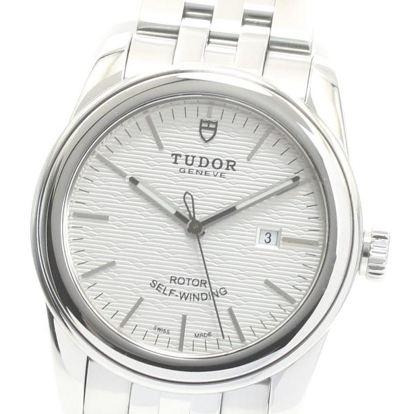 ■商品情報ブランド：　チュードル/TUDORモデル名：　グラマー デイト対象：　ボーイズ素材：　SS × SS文字盤色：　シルバームーブメント：自動巻きRef.No：　53000シリアル：J718***機能・特徴：デイト 付属品：なし(本体...
