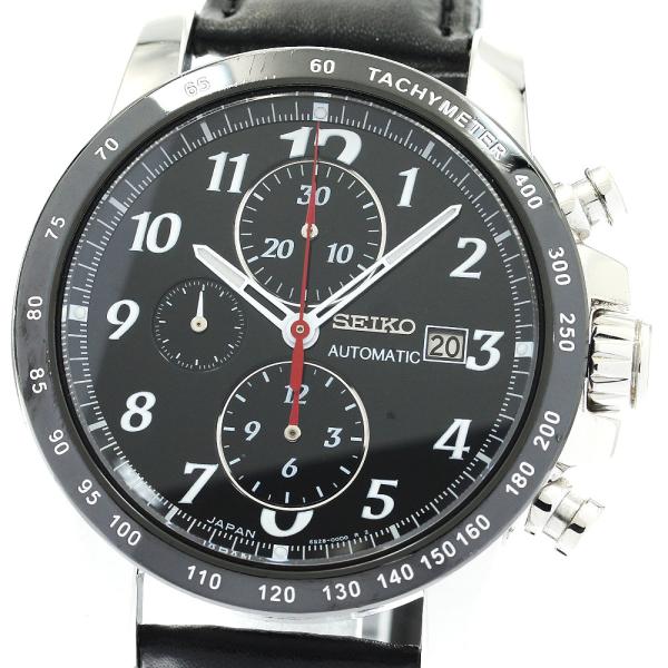 ■商品情報ブランド：　セイコー/SEIKOモデル名：　ブライツ フェニックス対象：　メンズ素材：　SS × 革文字盤色：　ブラックムーブメント：自動巻きRef.No：　SAGH005/6S28-00B0シリアル：840***機能・特徴：デイ...