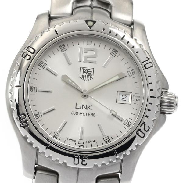 ■商品情報ブランド：　タグホイヤー/TAG HEUERモデル名：　リンク対象：　メンズ素材：　SS × SS文字盤色：　シルバームーブメント：クォーツRef.No：　WT1112Aシリアル：YL1***機能・特徴：デイト 付属品：なし(本体...