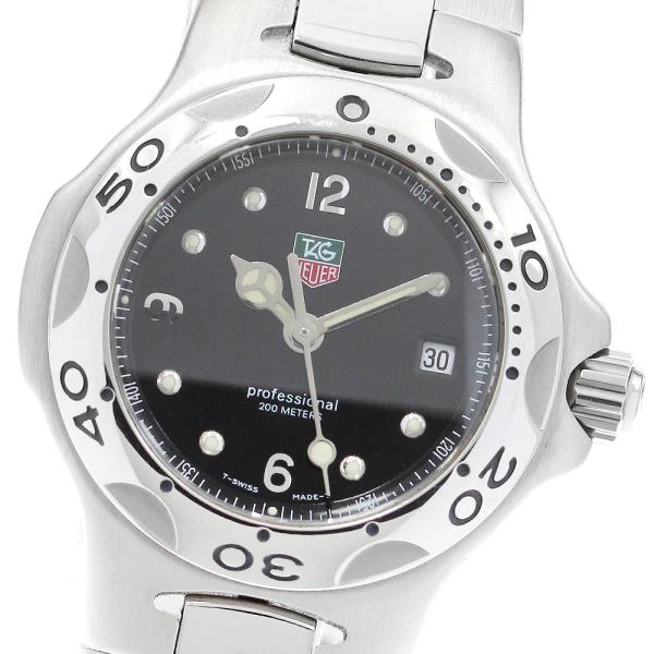 ■商品情報ブランド：　タグホイヤー/TAG HEUERモデル名：　キリウム対象：　レディース素材：　SS × SS文字盤色：　ブラックムーブメント：クォーツRef.No：　WL1312シリアル：AB3***機能・特徴：デイト 付属品：なし(...