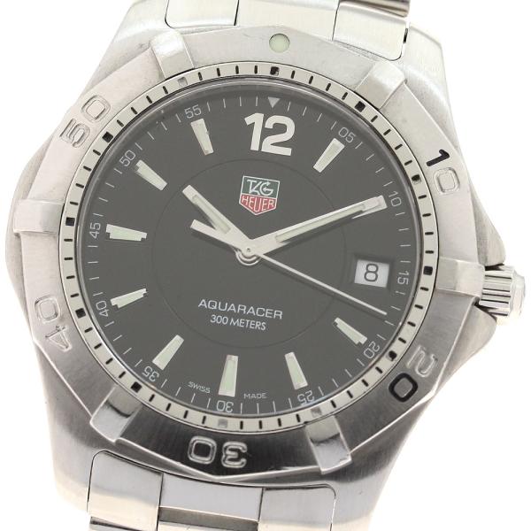 ■商品情報ブランド：　タグホイヤー/TAG HEUERモデル名：　アクアレーサー対象：　メンズ素材：　SS × SS文字盤色：　ブラックムーブメント：クォーツRef.No：　WAF1110.BA0800シリアル：RRU9***機能・特徴：デ...